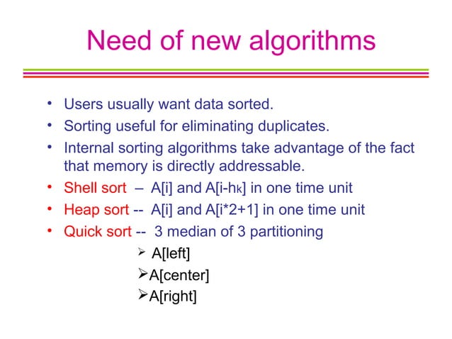external sorting | PPT