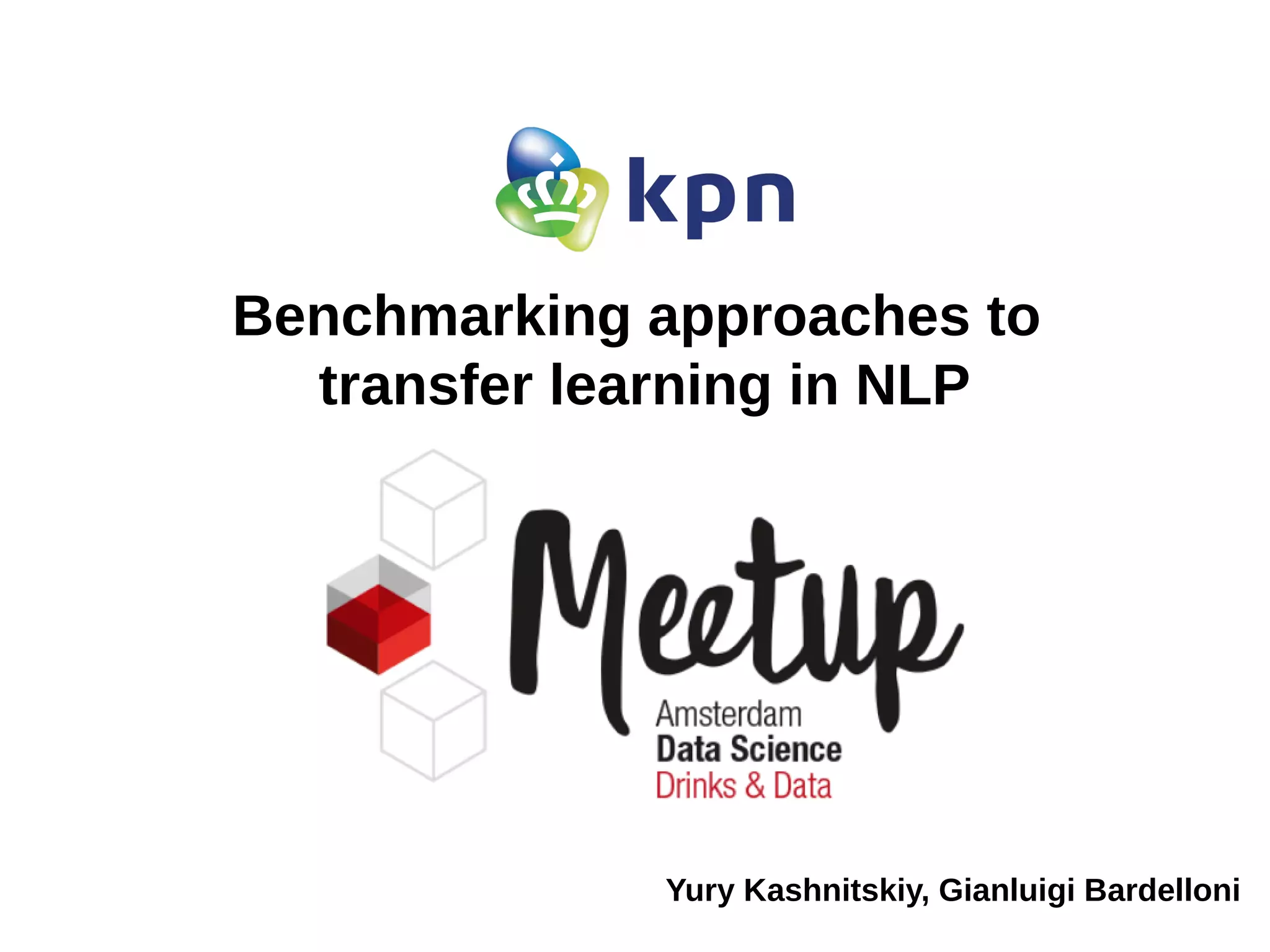 Benchmarking transfer learning approaches for NLP | PDF | Web ...