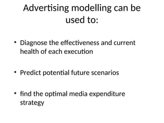 Adstock model.ppt student ppt for business | PPT
