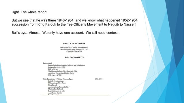 ADST oral history project | PPT