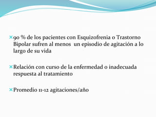 Manejo de paciente agitado | PPTX