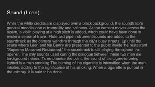 Leon textual analysis | PPT