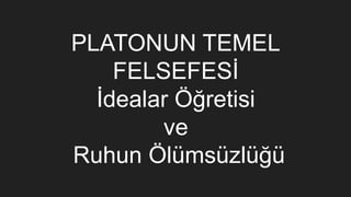 Platon KİMDİR | PDF