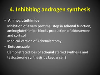 ANDROGEN DEPRIVATION THERAPHY ON PRASTATE CA | PPTX