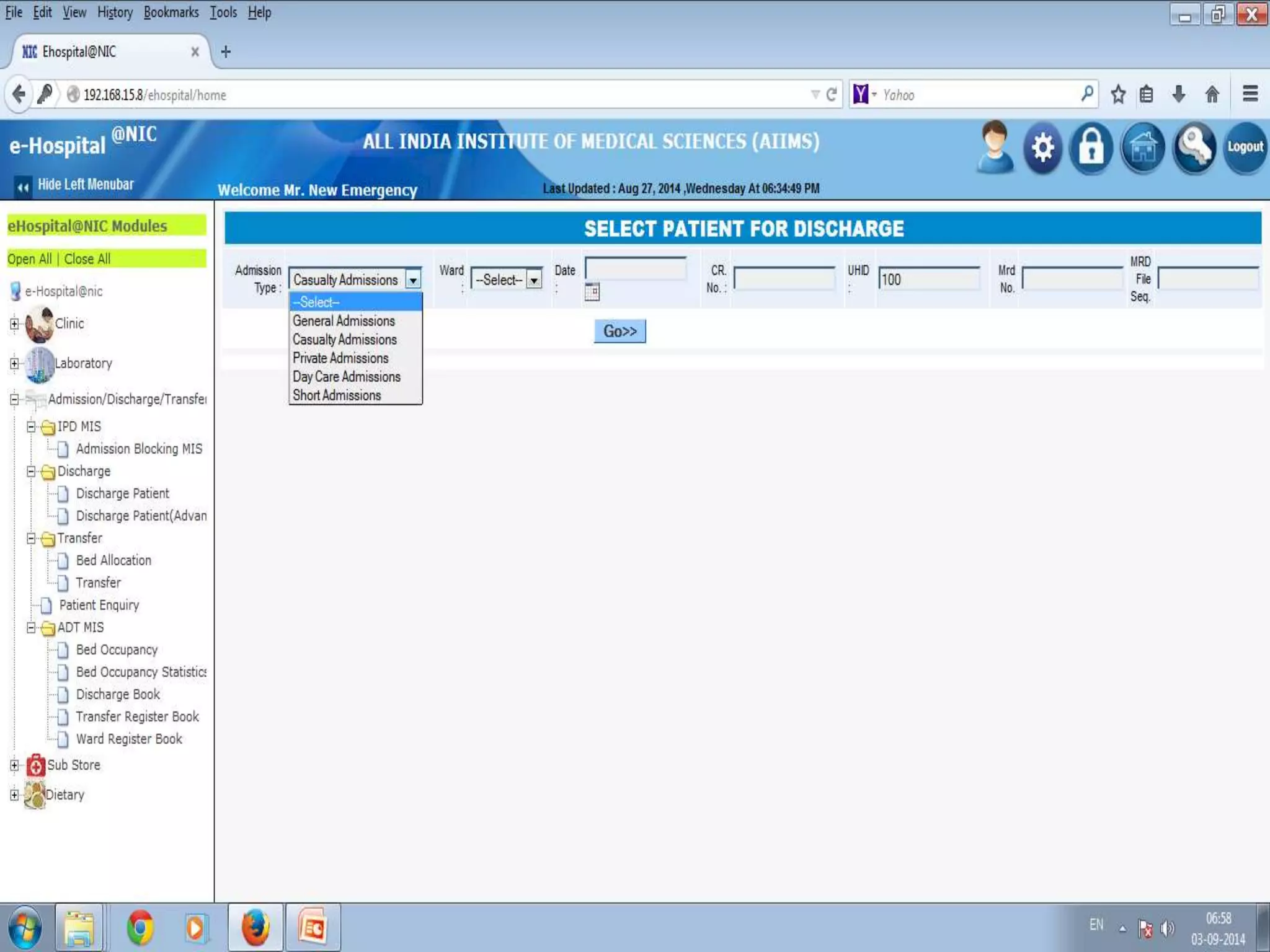 Adt(admission discharge & transfer) | PPTX