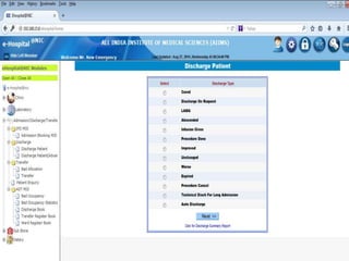 Adt(admission discharge & transfer) | PPTX