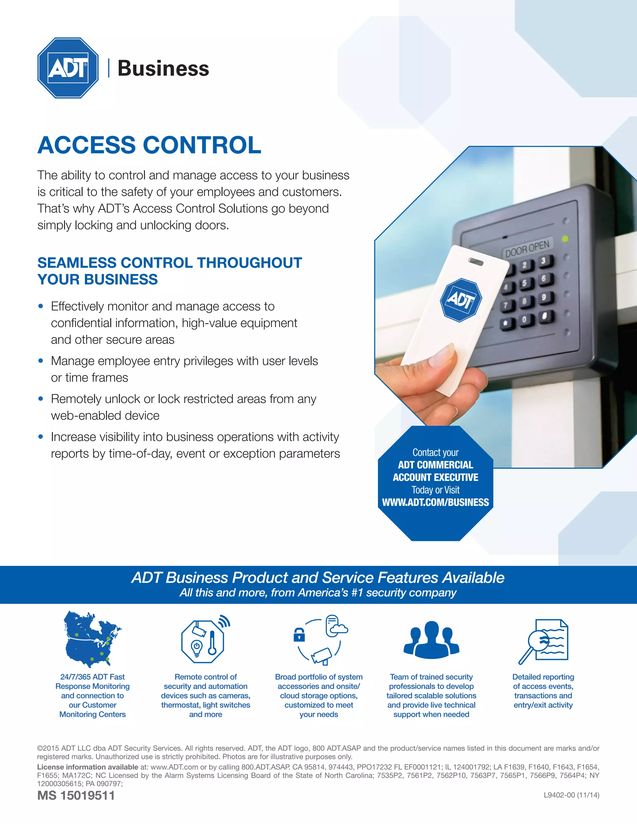 ADT Commercial Access Control Systems | PDF