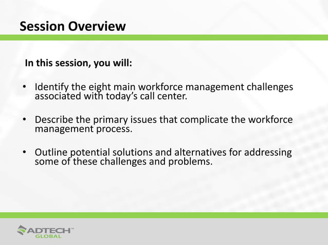 Top 6 Workforce Management Challenges | PDF