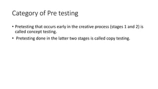 Ad testing | PPTX