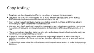 Ad testing | PPTX
