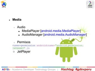 Desarrollo Multimedia Android | PPT