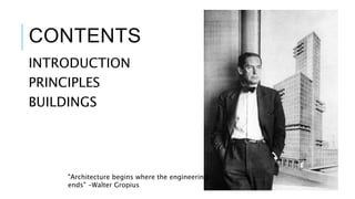 AR. WALTER GROPIUS | PPTX