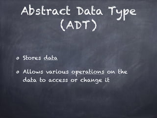 Abstract Data Types | PPT