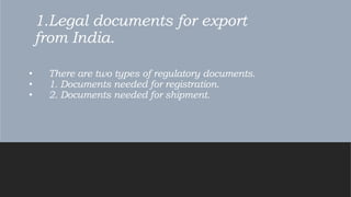 Regulatory Documents | PPTX | Business | Business and Finance