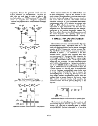 A dual pulse-clock double edge triggered flip-flop | PDF