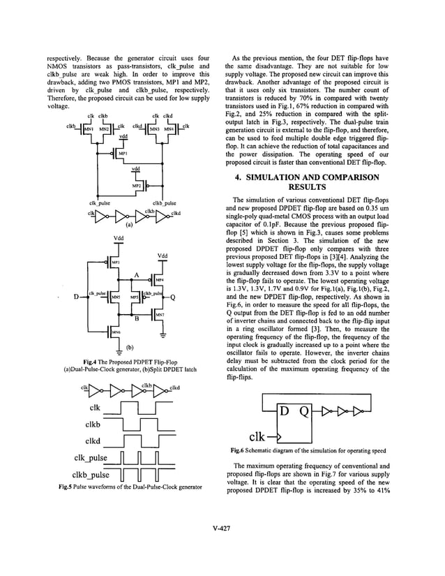 A dual pulse-clock double edge triggered flip-flop | PDF