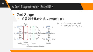 A dual stage attention-based recurrent neural network for time series prediction | PPT