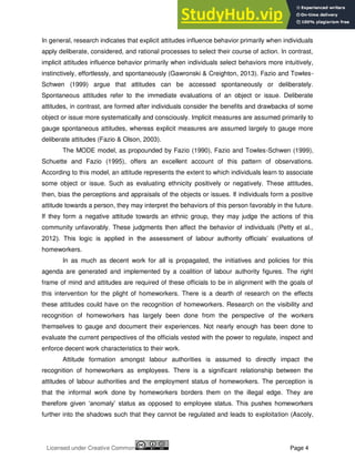 A Dual Process Model Approach To Labour Authority Attitudes Towards ...