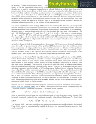 A Dual Scheme For Traffic Assignment Problems | PDF