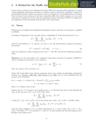 A Dual Scheme For Traffic Assignment Problems | PDF