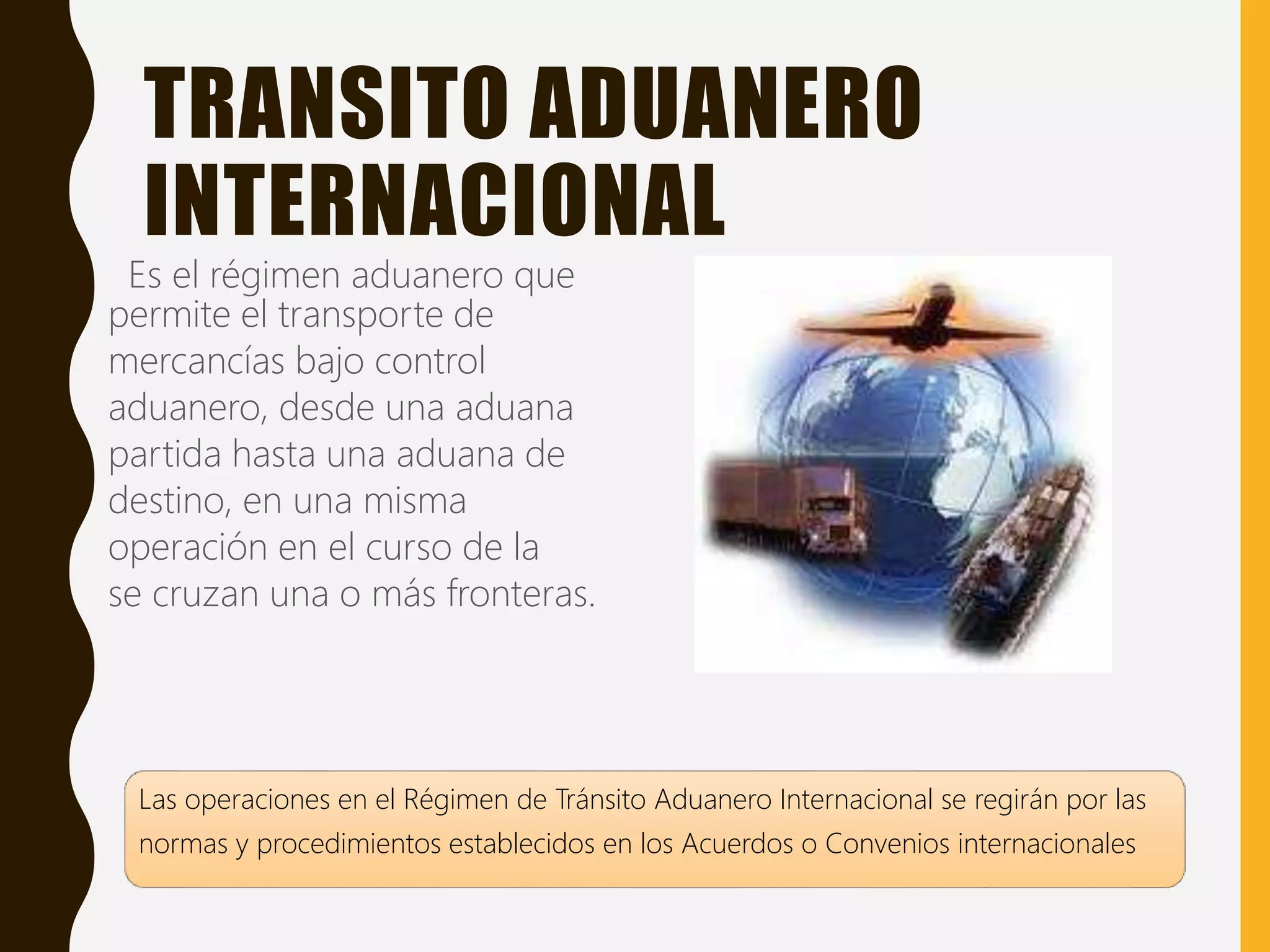 REGIMENES ADUANEROS EN BOLIVIA | PPTX