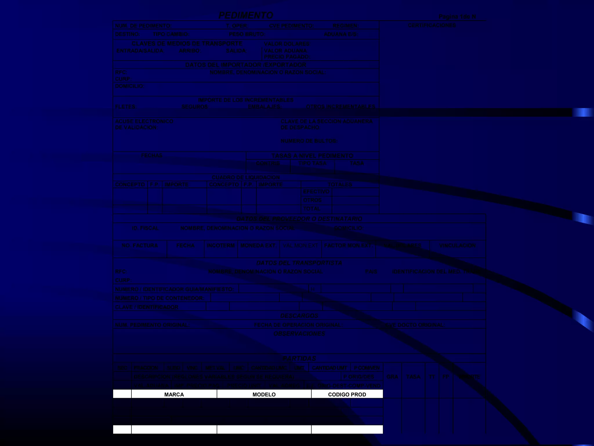 Aduanas, tipo de trafico y documentos mayo | PPT