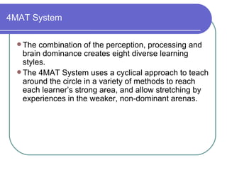 Adult Learning Styles | PPT