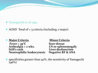 Adult onset-still-disease-1 | PPTX
