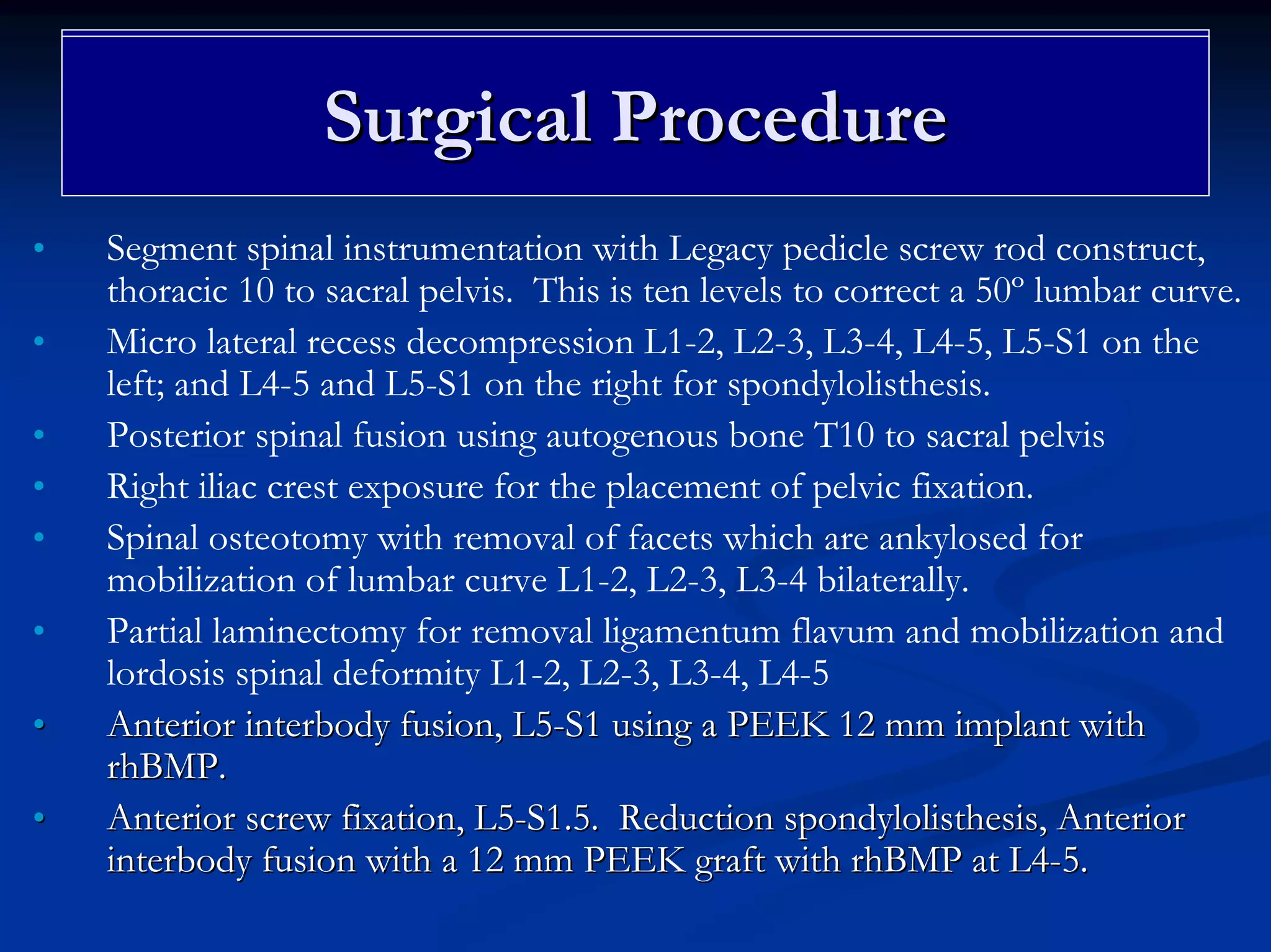 Case Review #2: 41 year old female presented with Adult Scoliosis and ...
