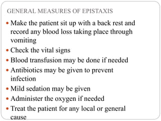 Adult epistaxis Etiology and management .pptx