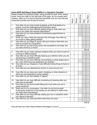 Adult adhd self_report_scale1 | PDF