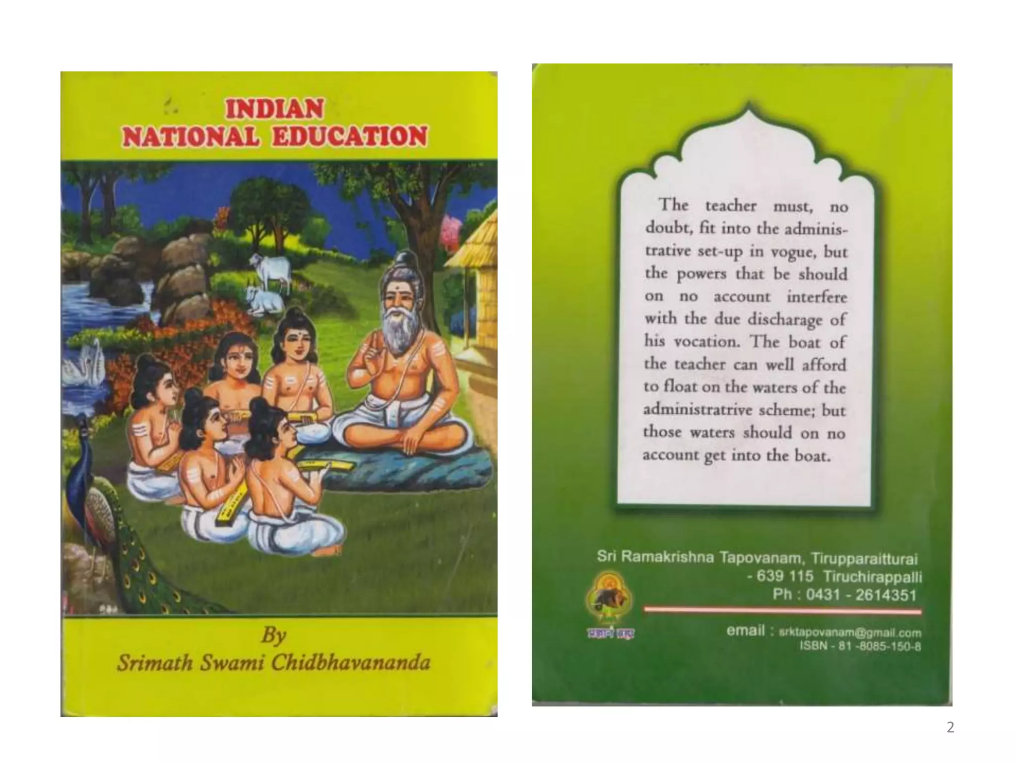Part-2 English, Educating the Adult (Chapter-I) Taken from Indian ...
