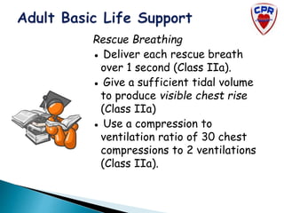 Adult basic life support cpr | PPTX