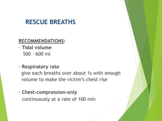 BASIC LIFE SUPPORT (ADULT) BLS | PPT