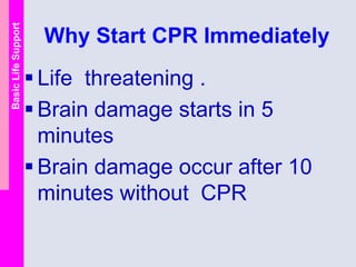 Cardiopulmonary resuscitation ( BLS ) Slide share | PPT