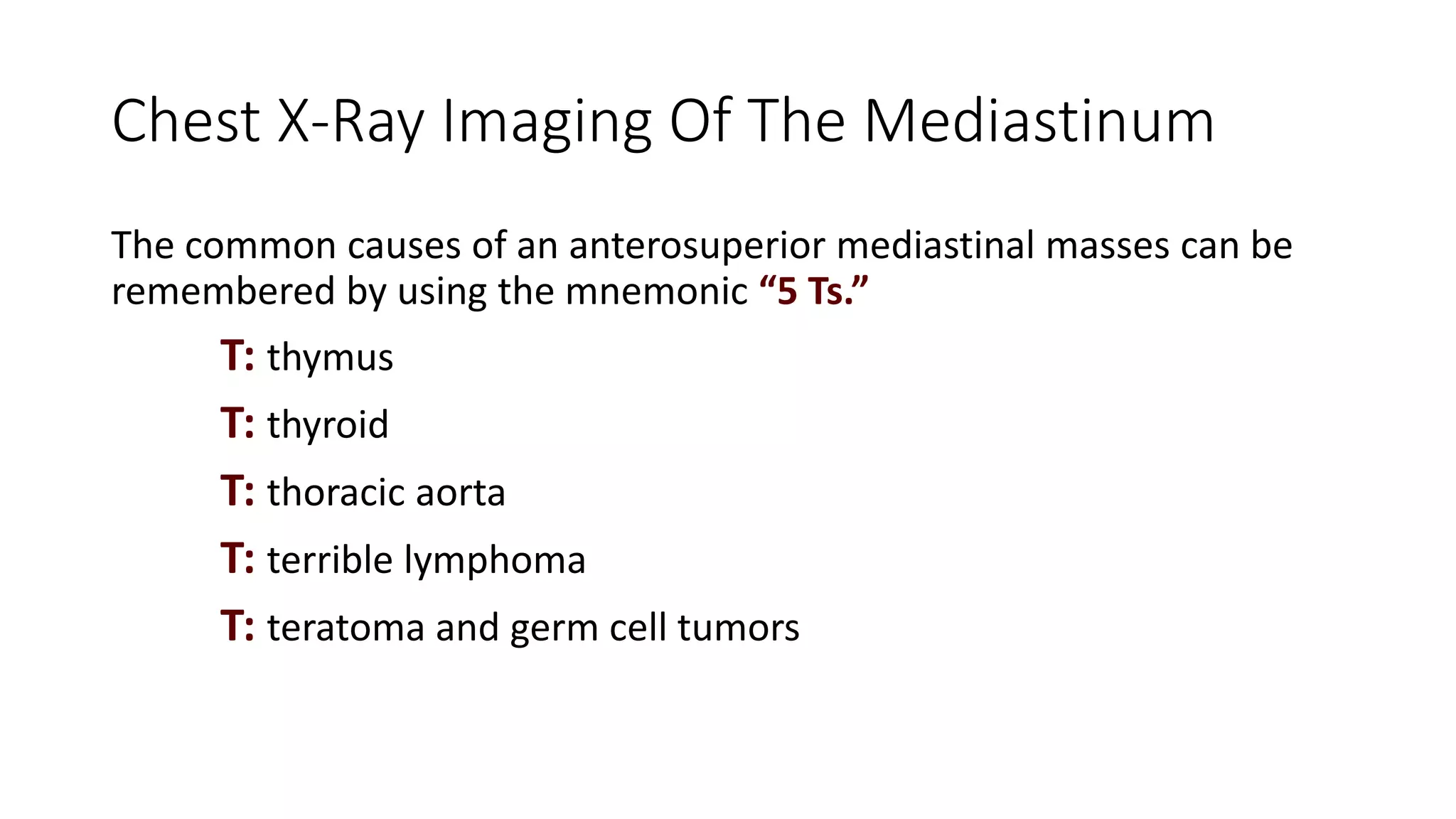 Adult Chest X-Rays Of The Month - #46 | PPTX