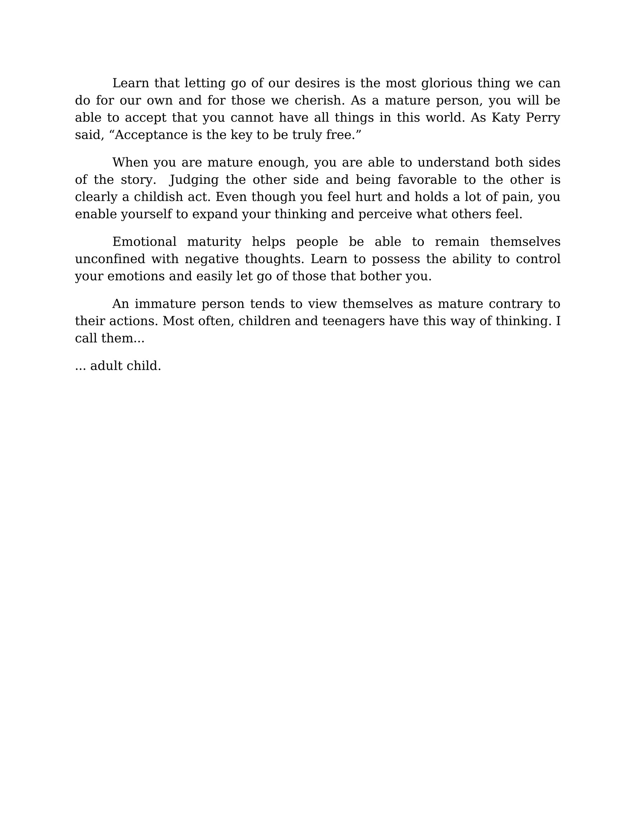 Adult Child (PFNHS Campus Feature Article) | DOCX