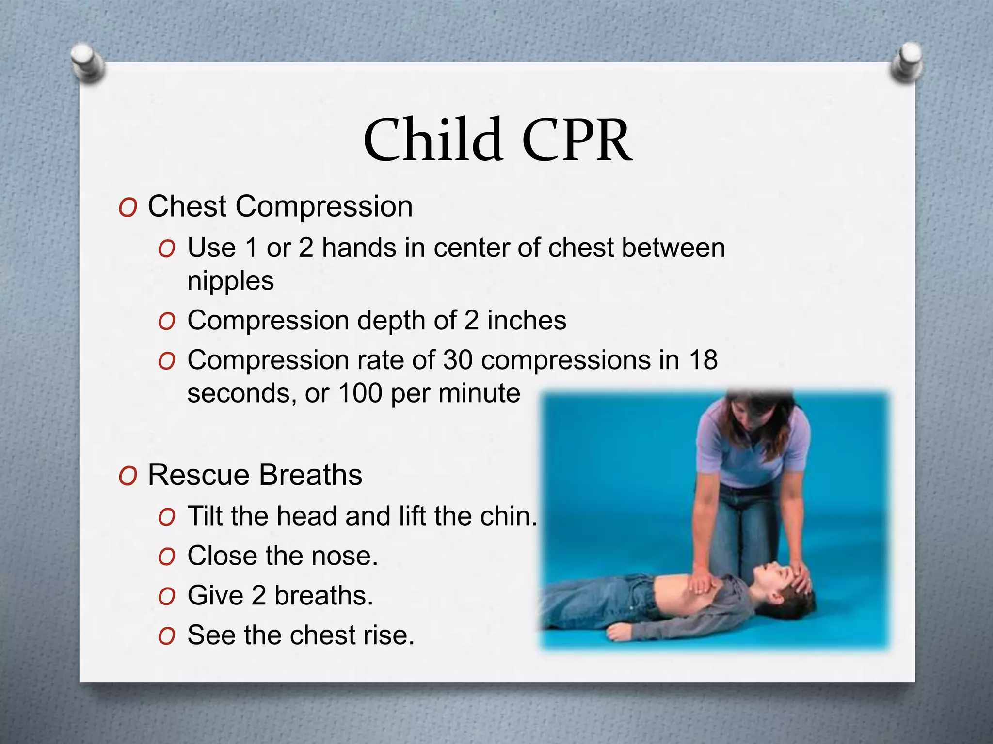 Adult Child and Infant CPR Lesson 2.pptx | First Aid | Injuries