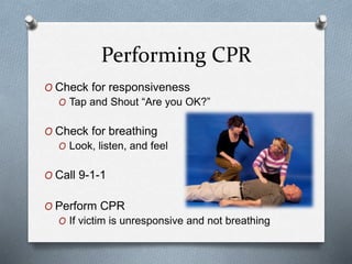Adult Child and Infant CPR Lesson 2.pptx