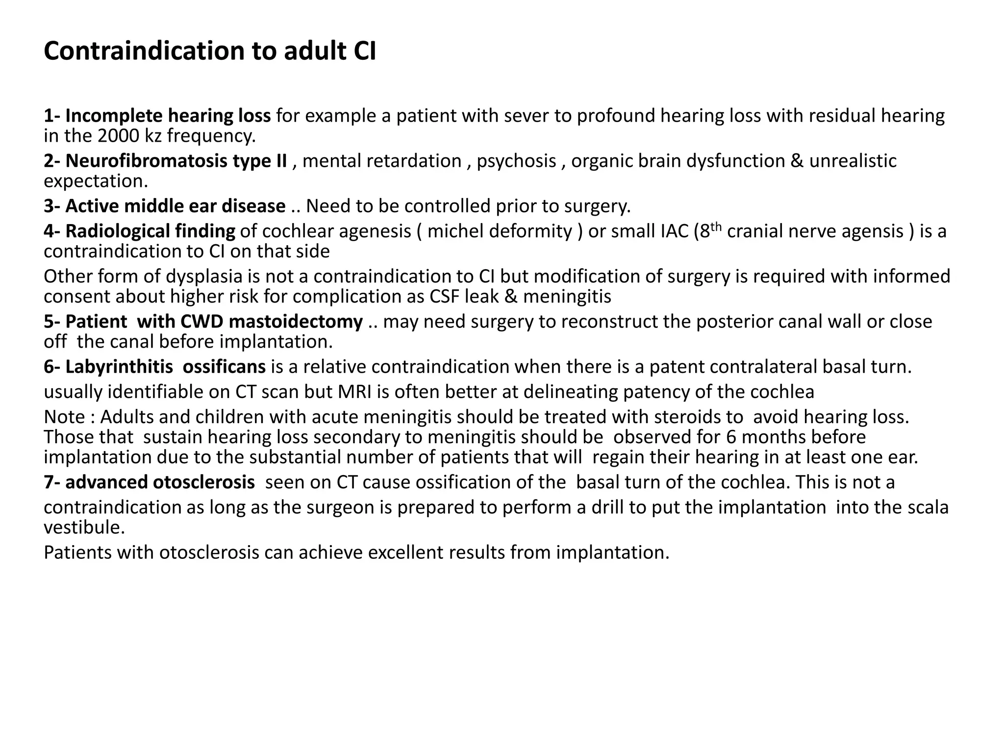 Adult cochler implants | PPTX