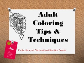Adult Coloring Advice | PDF