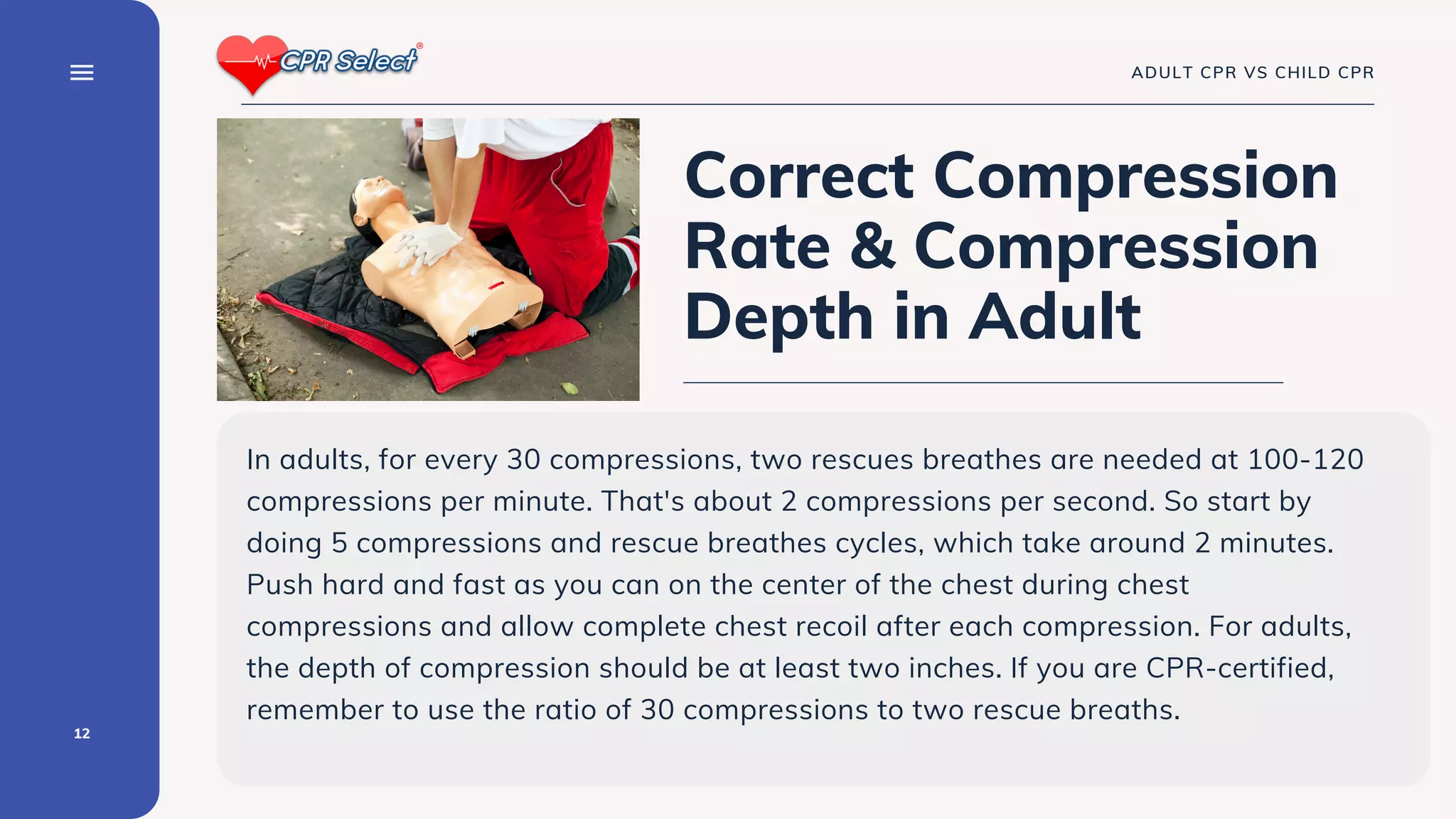 Adult CPR vs Child CPR: The Basic Difference | PDF