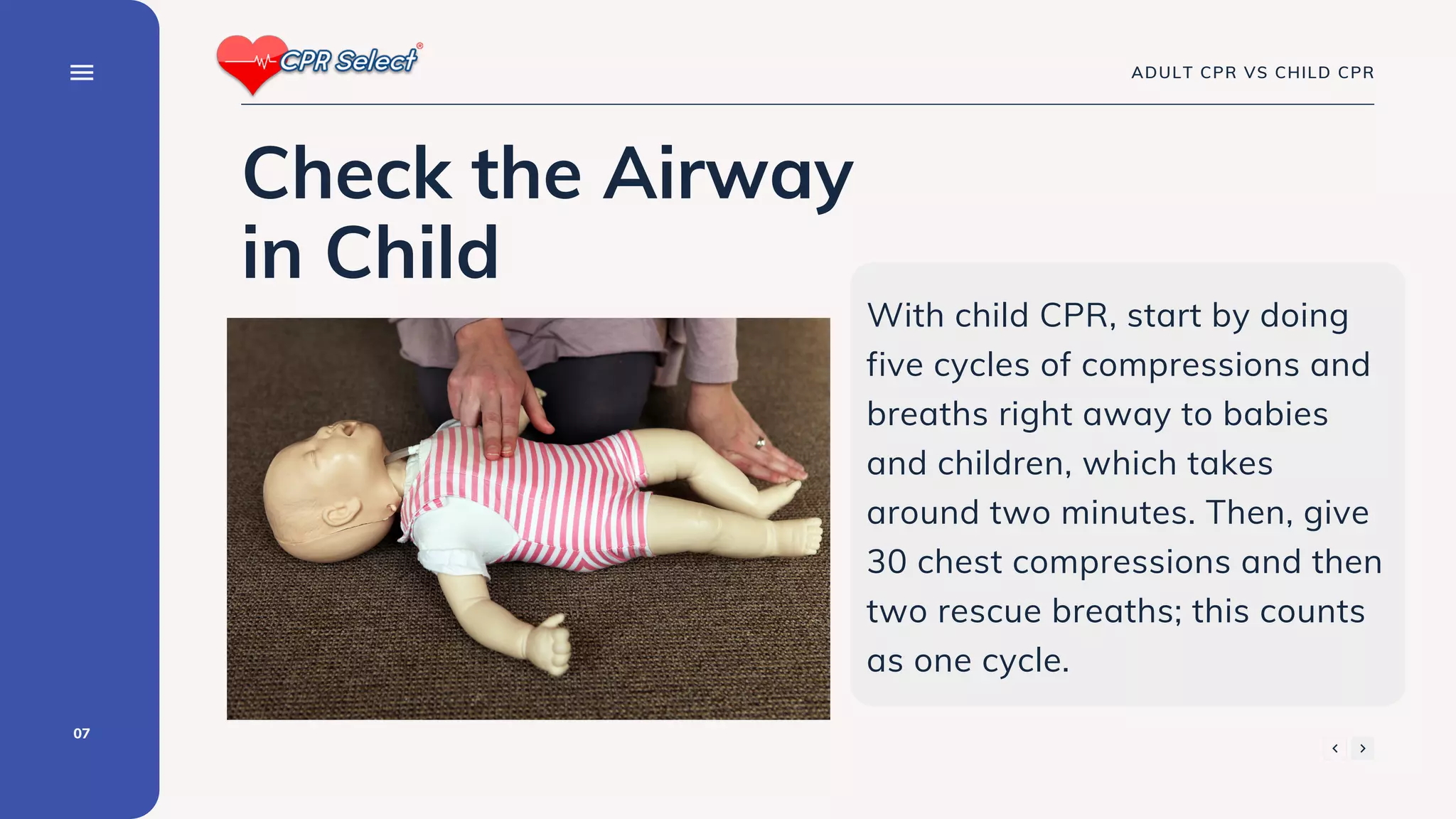 Adult CPR vs Child CPR: The Basic Difference | PDF