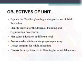 Adult Education (Unit -03).pptx