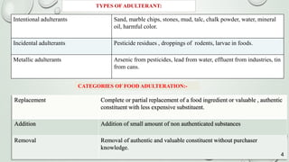 Adulteration | PPTX