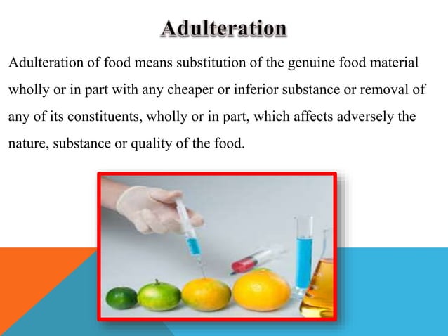 Adulteration | PPTX