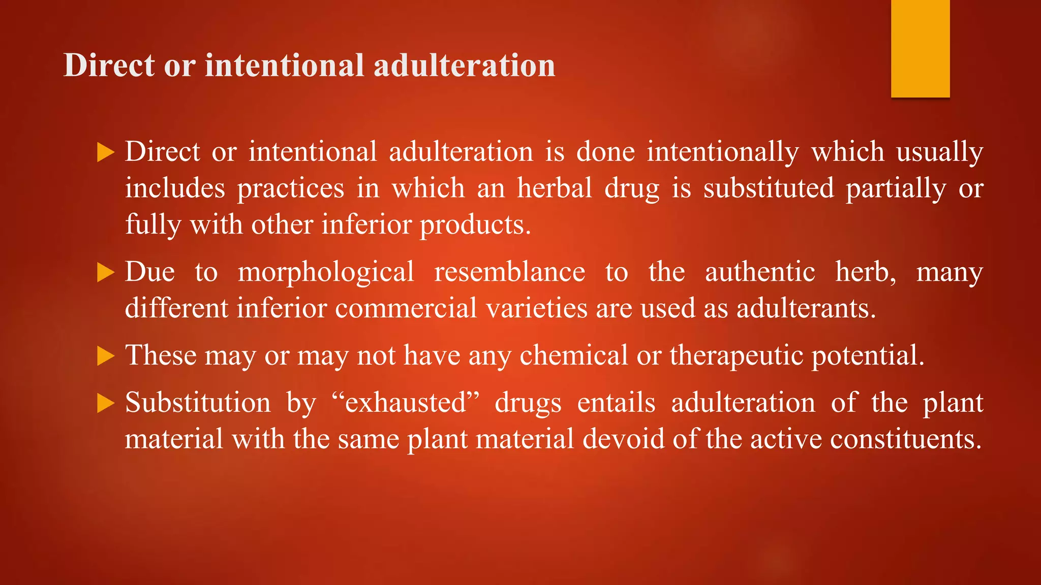 Adulteration | PPTX