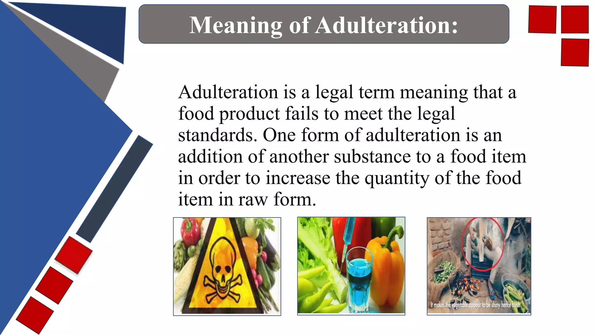 Adulteration | PPT