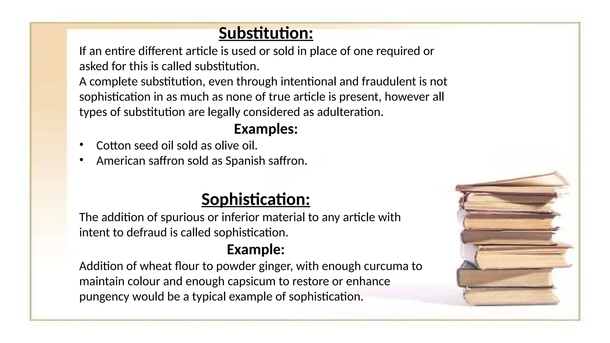 adulteration (1).pptx, definition, types with examples | PPTX
