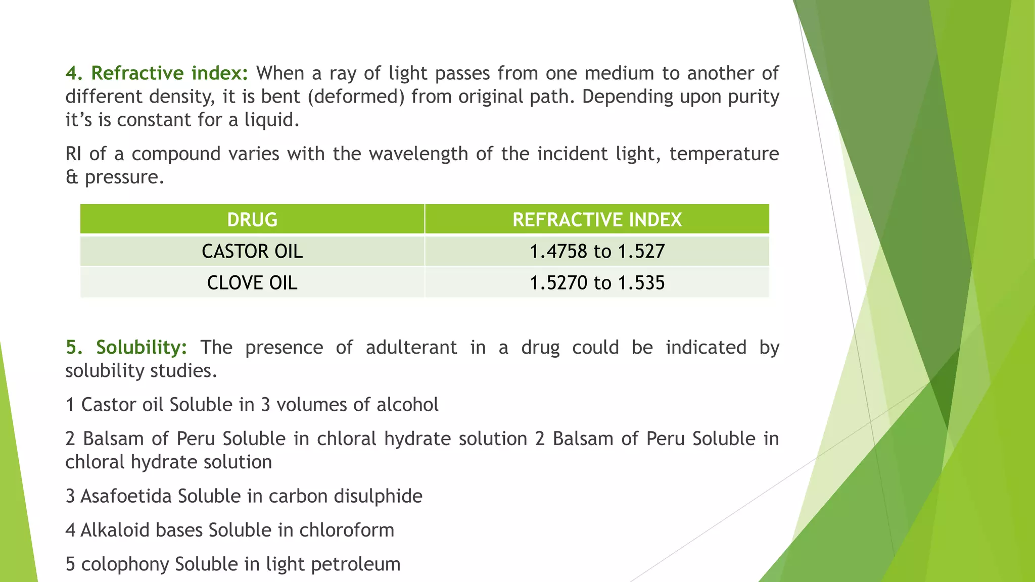Drug Adulteration and evaluation of the crude drug: Pharmacognosy | PPTX
